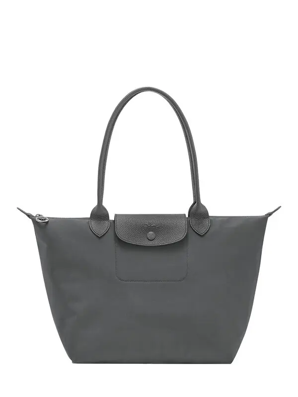 Longchamp Le Pliage One Nylon Shoulder Tote - Anthracite