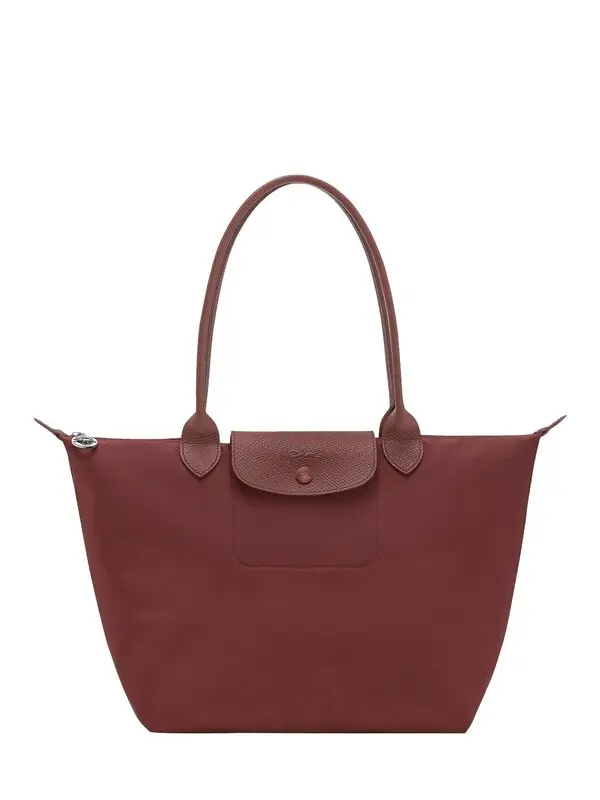 Longchamp Le Pliage One Nylon Shoulder Tote - Burgundy
