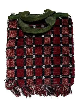PUEBCO Truck Seat Fabric Tote - Maroon
