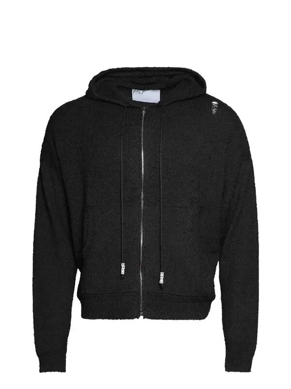 PALY Casentino Knitted Hoodie - Black