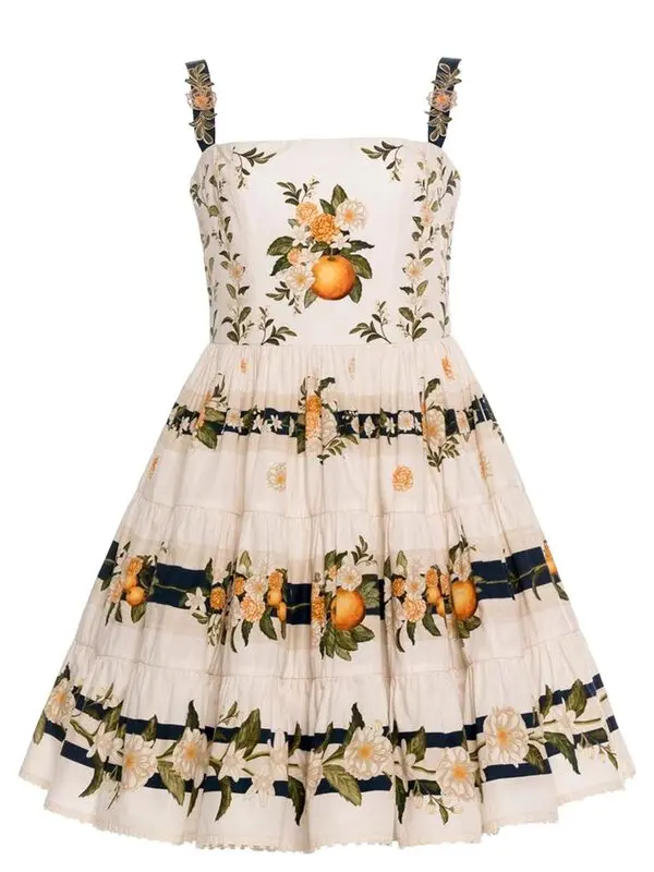 Agua Bendita Lima Valle Mini Dress - Multicolor