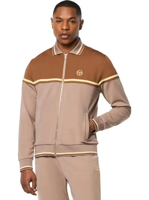 SERGIO TACCHINI Olmi Track Jacket - Taupe Grey