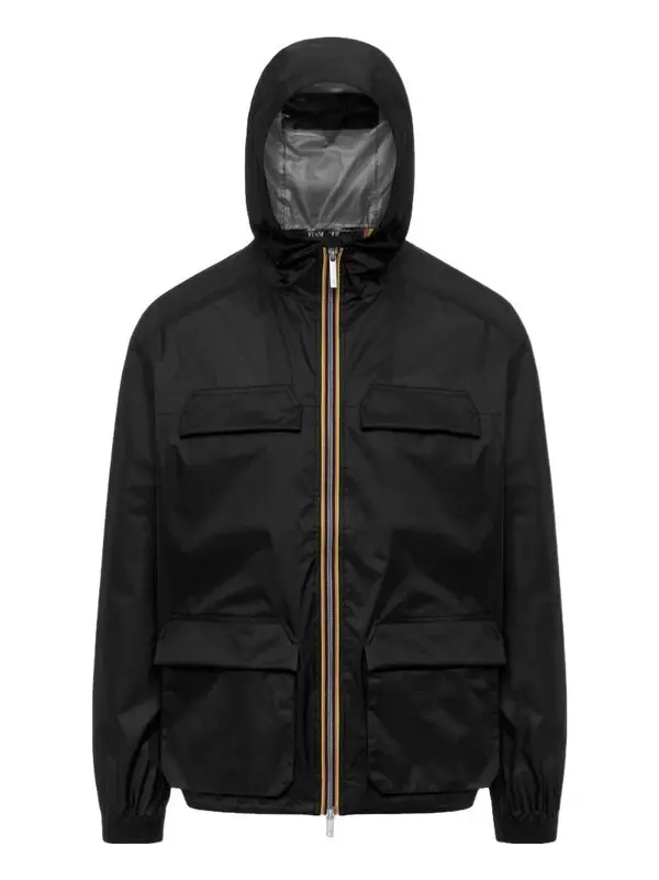 K-WAY Clad Extra Light 3l Hooded Jacket - Black Pure