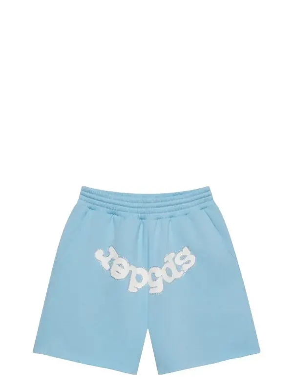 SP5DER Og Web Sweatshort - Sky Blue