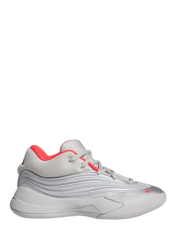 Adidas Dame 10 - Silver Metallic/grey Two/lucid Red