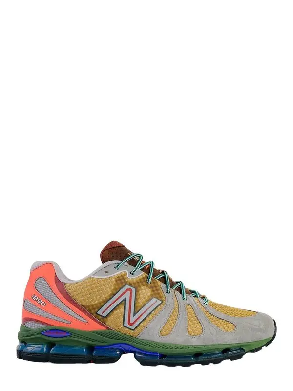 NEW BALANCE 1890 Action Bronson Planet Frogin Sneakers - Yellow/grey