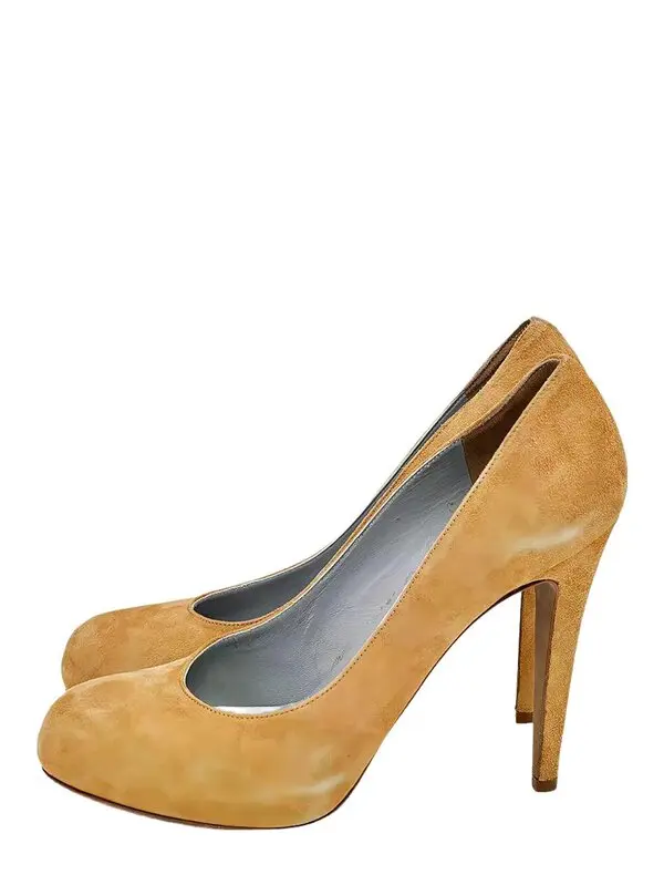 SERGIO ROSSI Suede Pumps - Neutrals