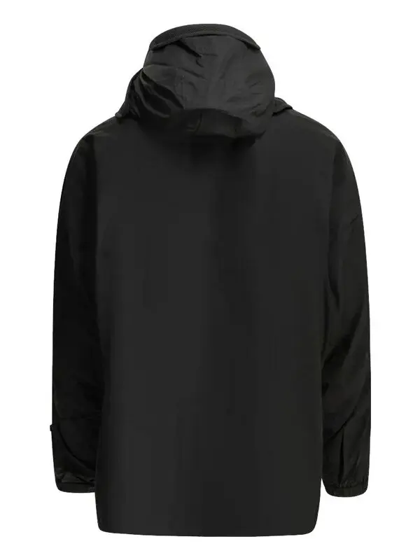 DAIWA PIER39 Hooded Button-up Coat - Black