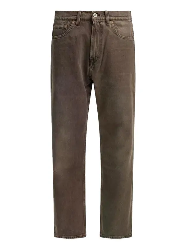 Our Legacy Faded Straight-leg Jeans - Brown