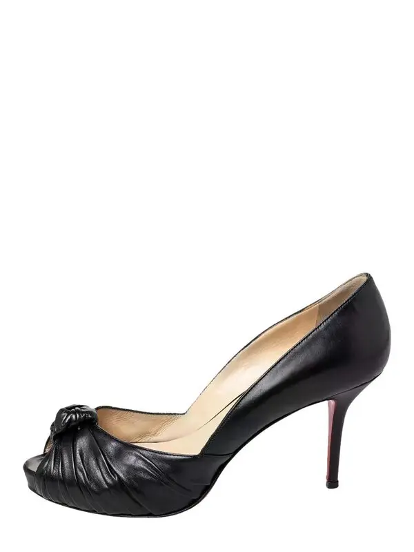 CHRISTIAN LOUBOUTIN Peep-toe Pumps - Black