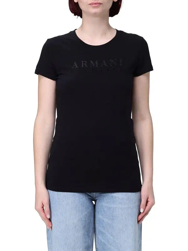 Armani Exchange Logo T-shirt - Black