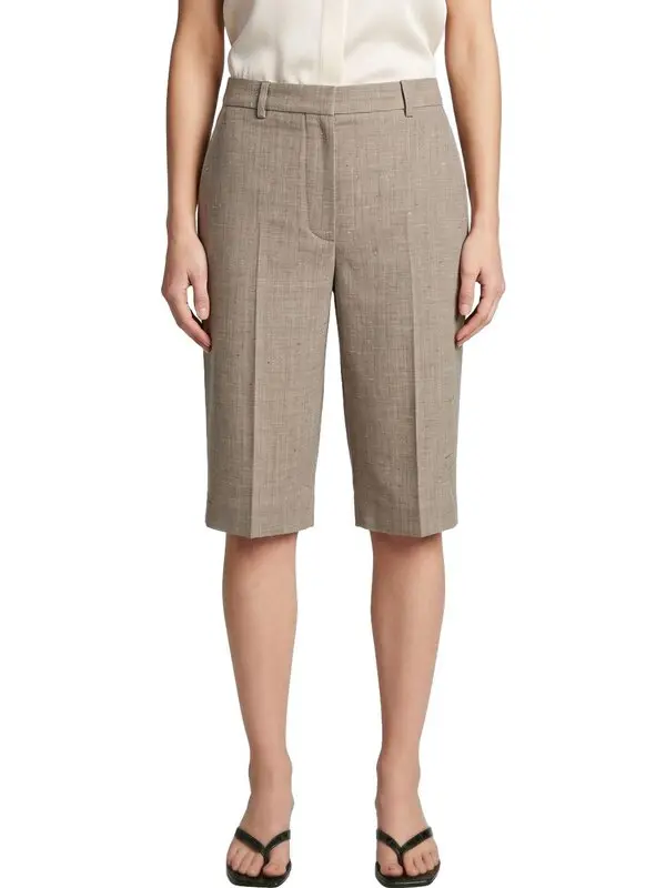 Loulou De Saison Tailored Shorts - Beige
