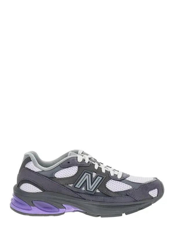 NEW BALANCE 2010 Suede And Mesh Sneakers - Grey