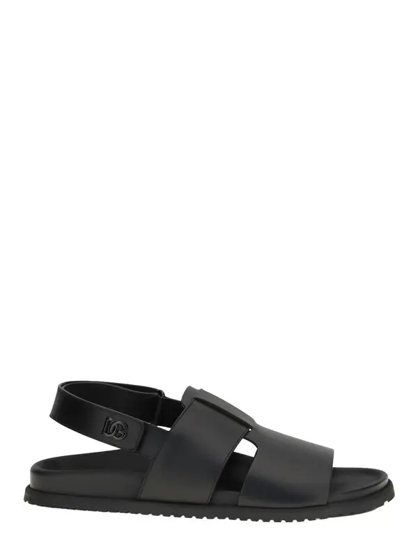 Dolce & Gabbana Strappy Sandals - Black
