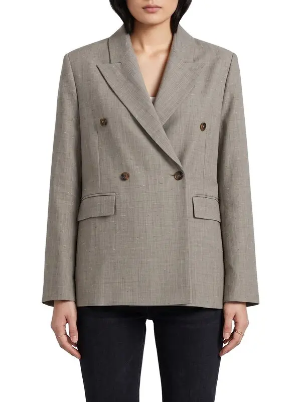 Loulou De Saison Double-breasted Blazer - Beige