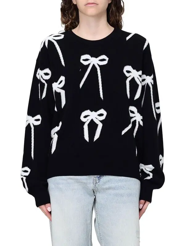 Marc Jacobs Bow Print Sweater - Black