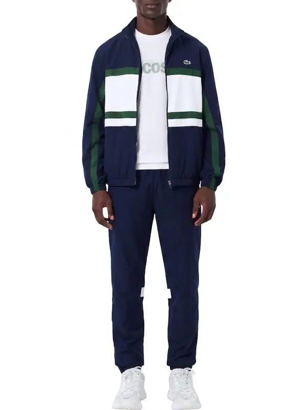 Lacoste Track Jacket And Pants Set - Blue