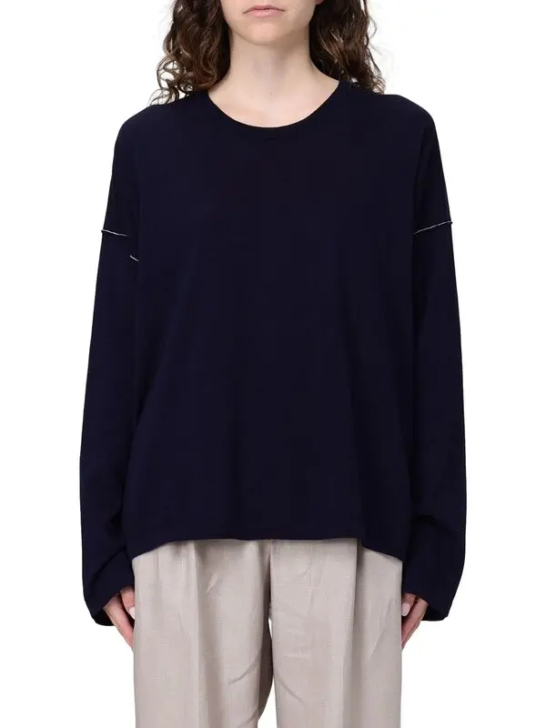 ROBERTO COLLINA Long Sleeve Sweater - Blue