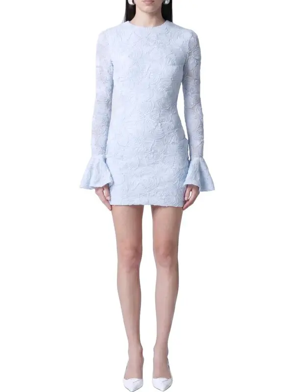 ROTATE BY BIRGER CHRISTENSEN Embellished Mini Dress - Sky Blue