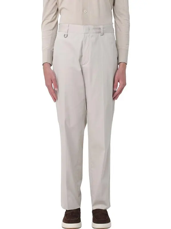 PAOLO PECORA Tailored Trousers - Beige