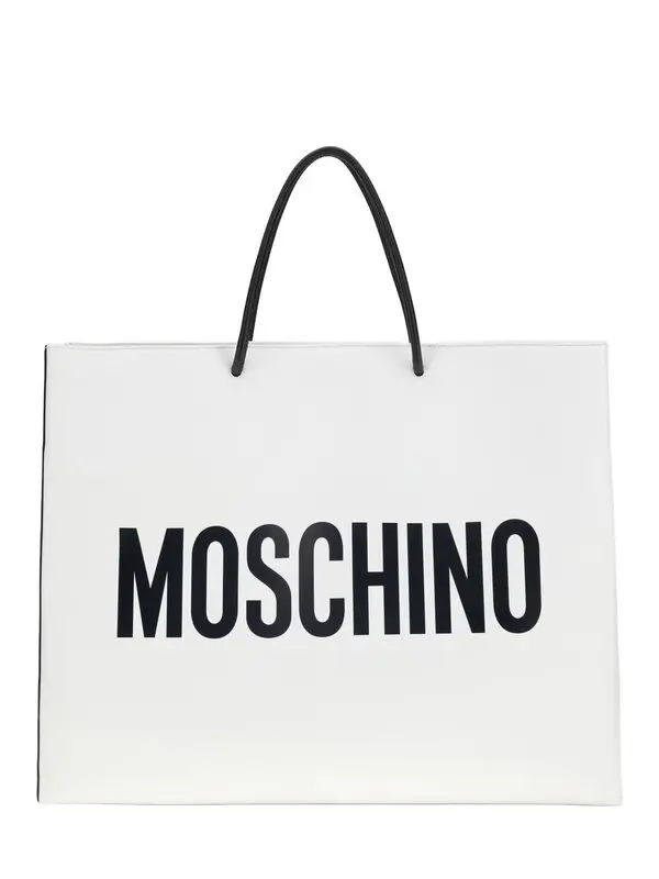 Moschino Shopper Bag - White