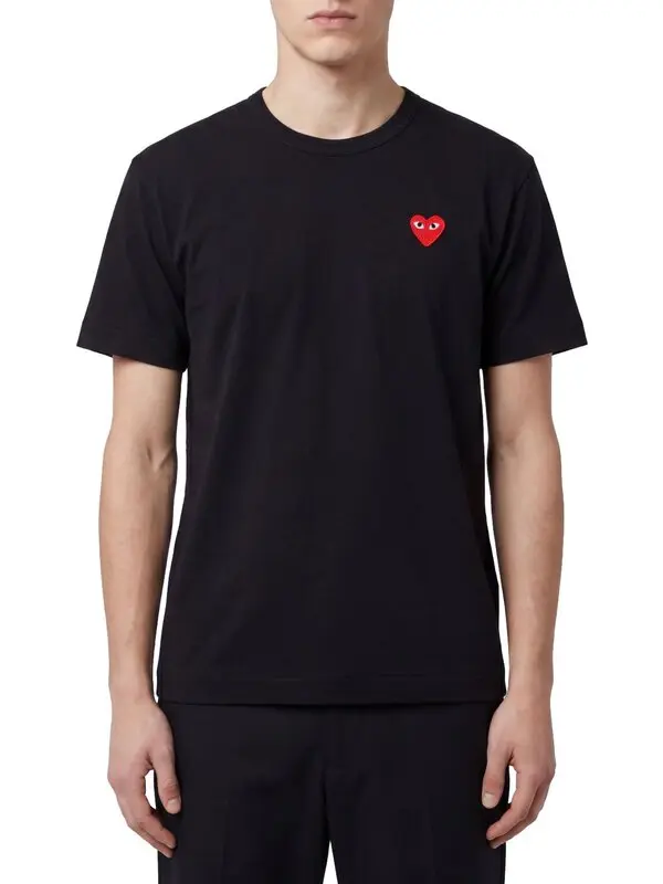 Play Comme Des Garcon T-shirt - Black