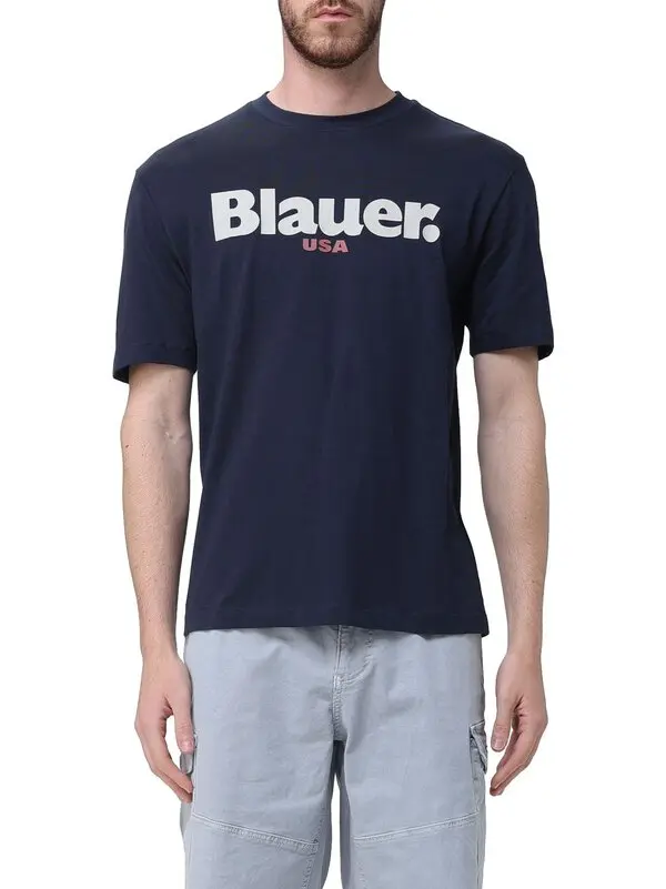 BLAUER. T-shirt - Blue