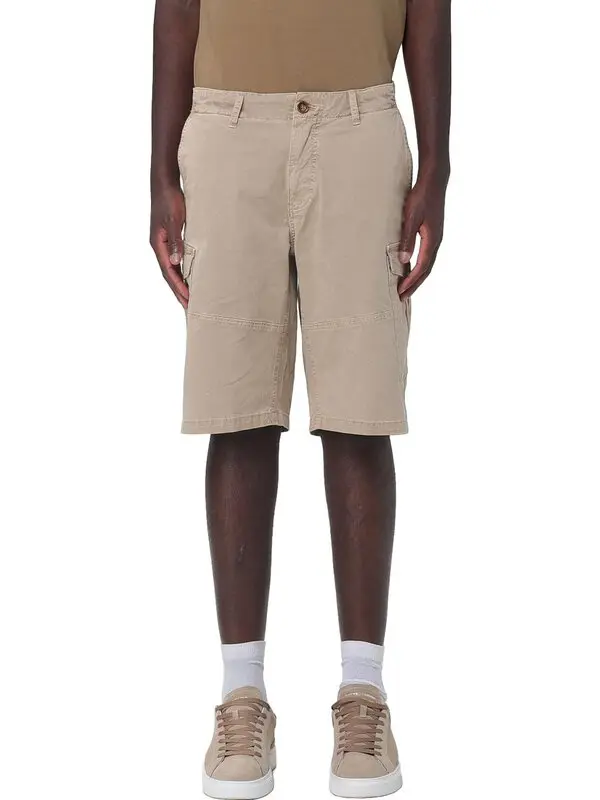BLAUER. Tailored Cargo Shorts - Beige