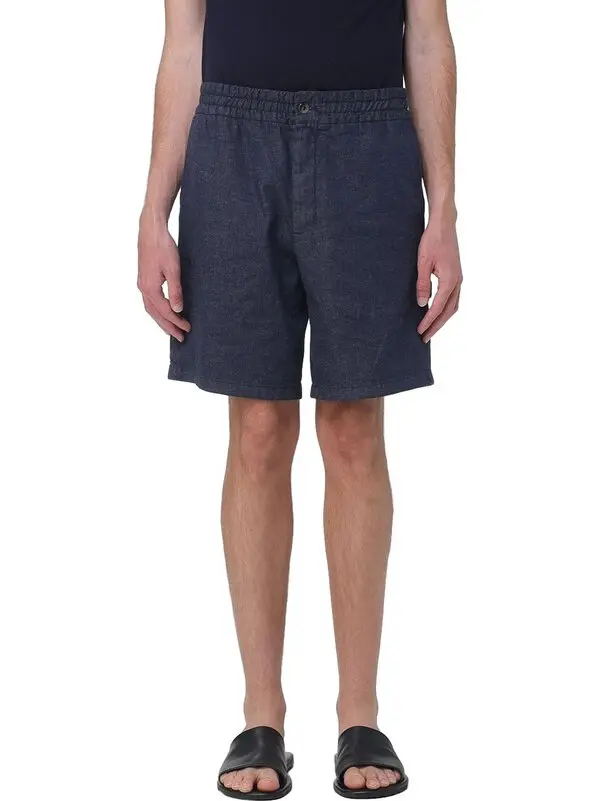 PAOLO PECORA Tailored Shorts - Blue