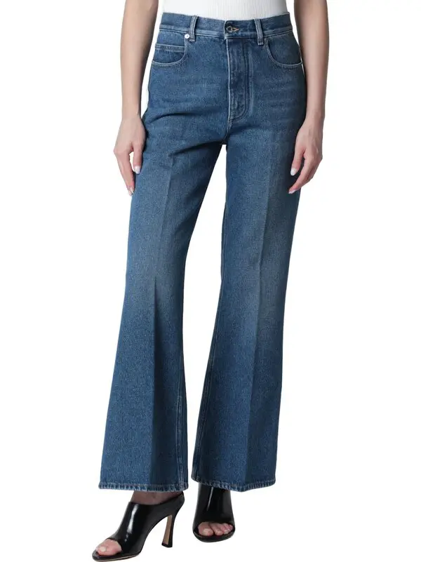 Bottega Veneta High-waisted Flared Jeans - Blue