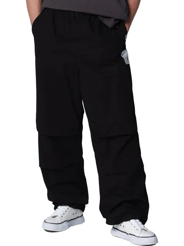 Mihara Yasuhiro Cotton Ripstop Parachute Trousers - Black
