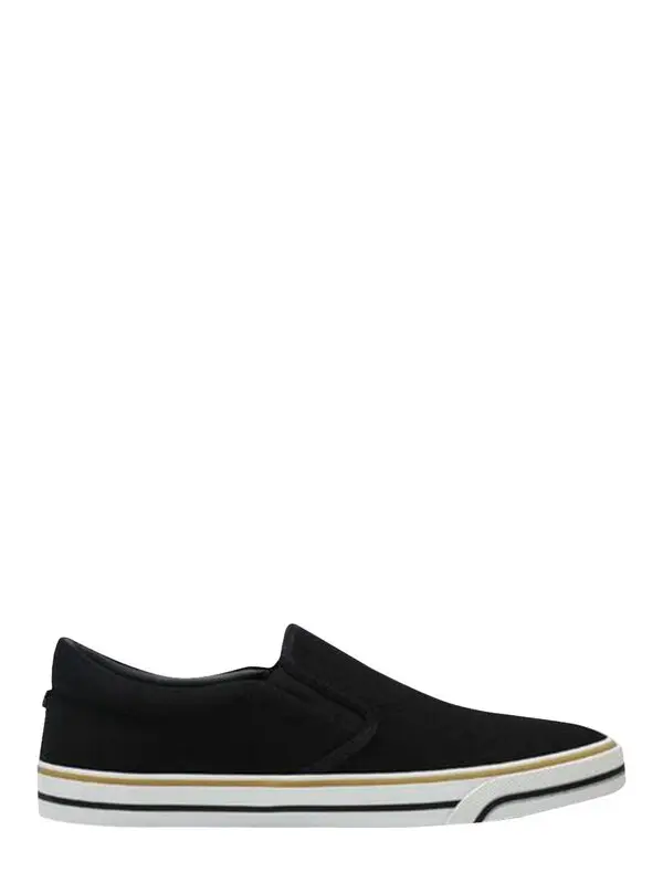 Dolce & Gabbana Cotton Slip-on Sneakers - Black
