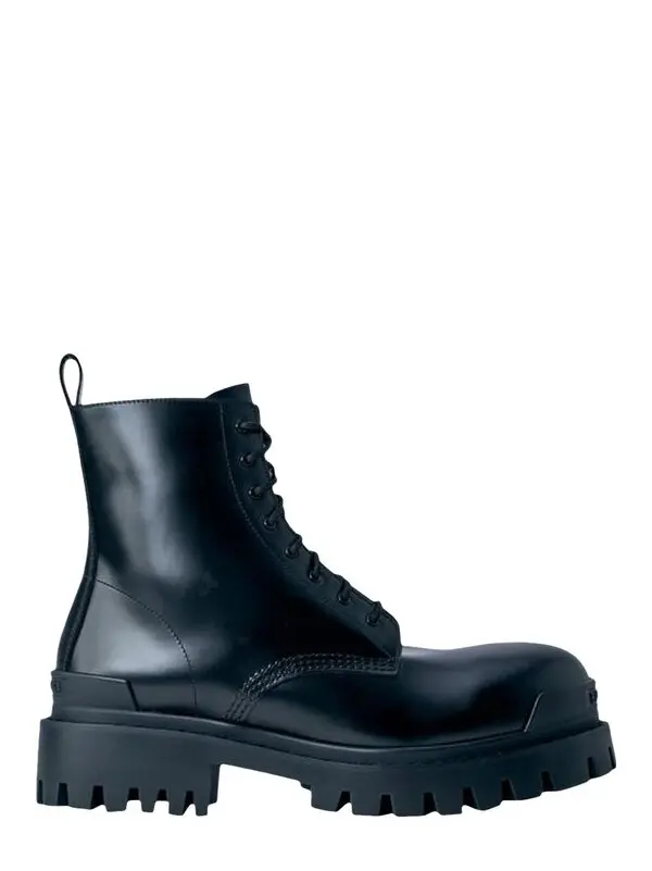 Balenciaga Combat Strike Boot - Black