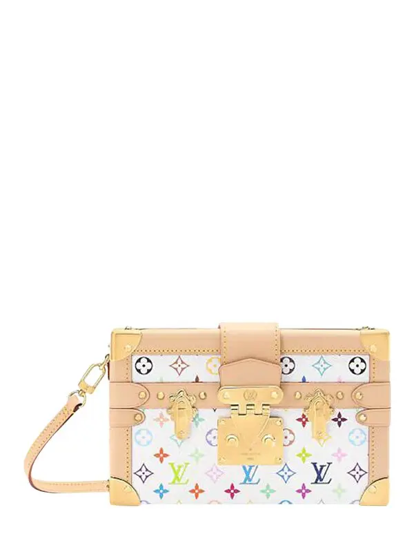 LOUIS VUITTON X Takashi Murakami Petite Malle - White