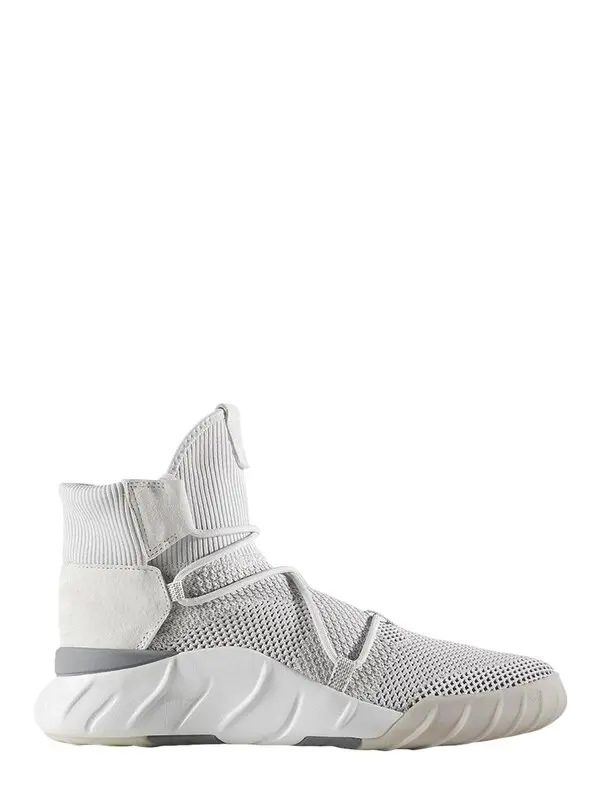 Adidas Tubular X 2.0 Primeknit High Top Sneakers - Grey