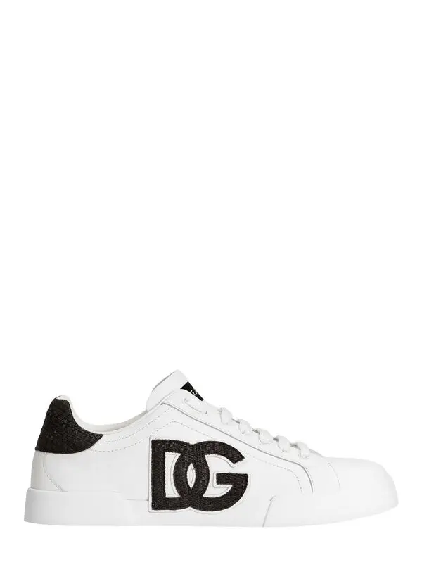 Dolce & Gabbana Portofino Light Strobel Sneaker - Black
