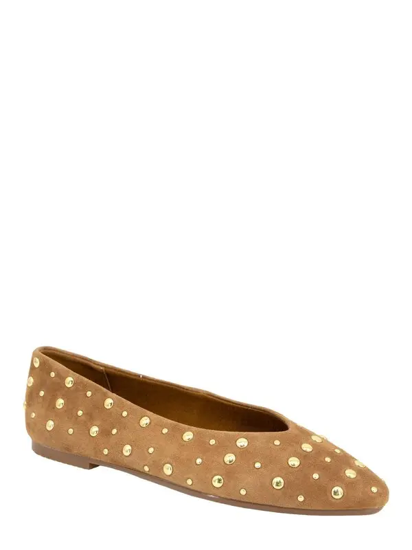 Splendid Latouche Studded Flat - Caramel