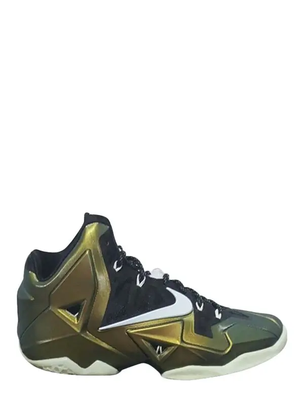 Nike Lebron 11 Id Athletic High Top Sneakers - Multicolor