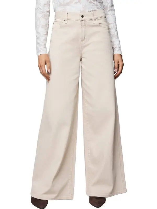 Splendid Ravyn Wide Leg Jean - White Sand