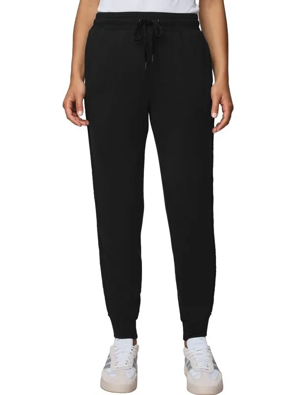 Splendid Supersoft Trim Jogger With Lenzing™ecovero™ Fibers - Black