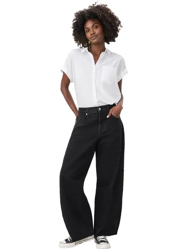 Splendid Short Sleeve Shirt - White