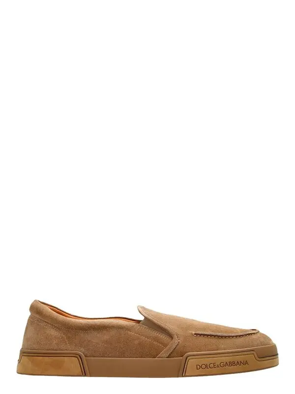 Saint Laurent Dolce & Gabbana Portofino Slip-on Sneakers - Brown