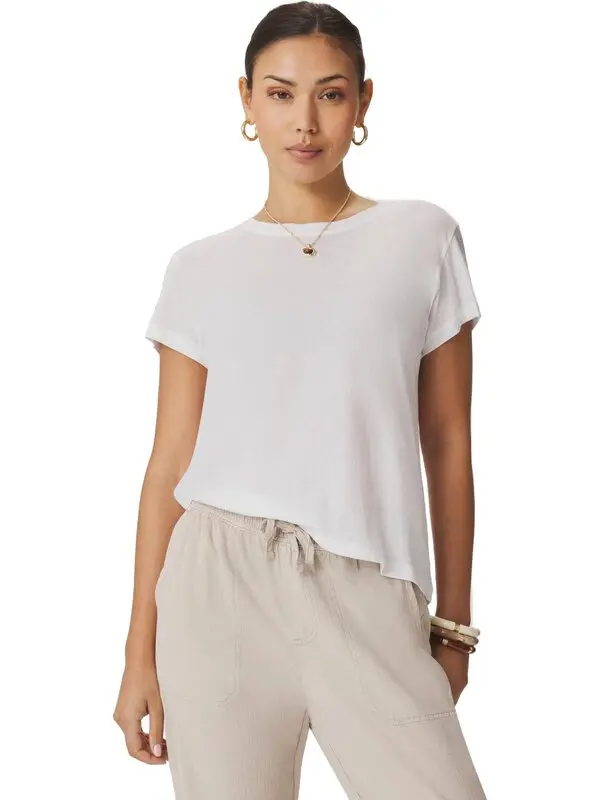 Splendid Lila Climate Beneficial Crewneck Tee - White