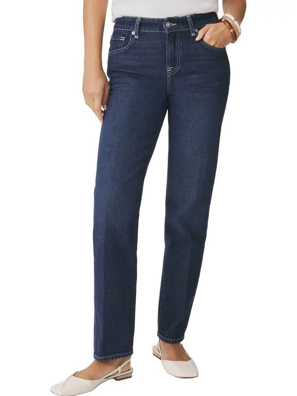 Splendid Alie Straight Leg Jeans - Oceanwood