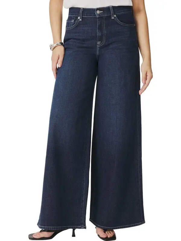 Splendid Ravyn Wide Leg Jean In Dark Wash - Oceanwood