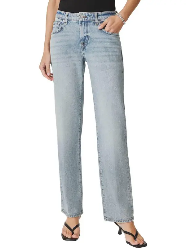 Splendid Alie Straight Leg Jeans Light Wash - Ode Two