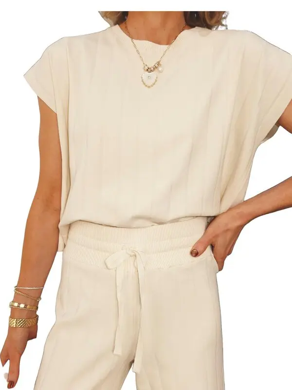Splendid X @cellajaneblog Wide Rib Top - Daybreak