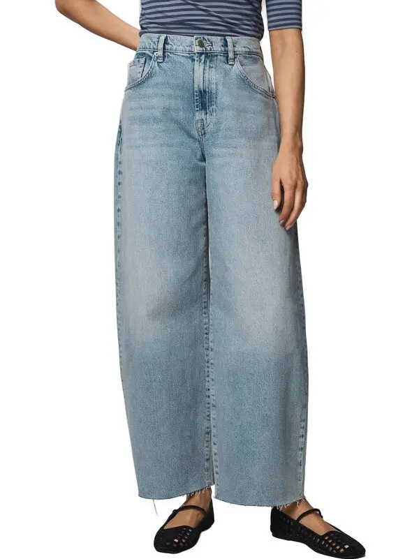 Splendid Carson Barrel Leg Jean - Light Wash