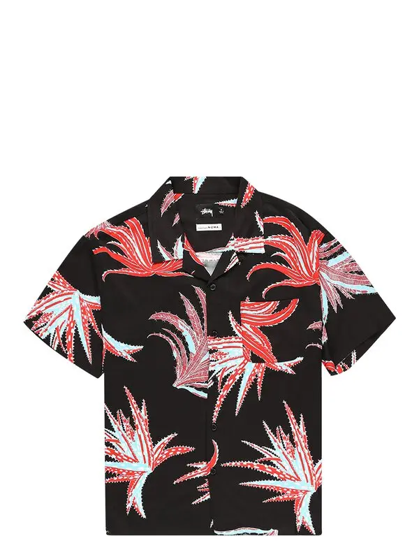 StÜssy Cactus Rayon Shirt - Black