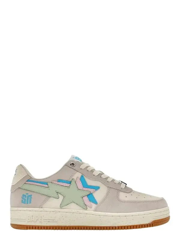 A BATHING APE Day" Bapesta Sneakers - Grey